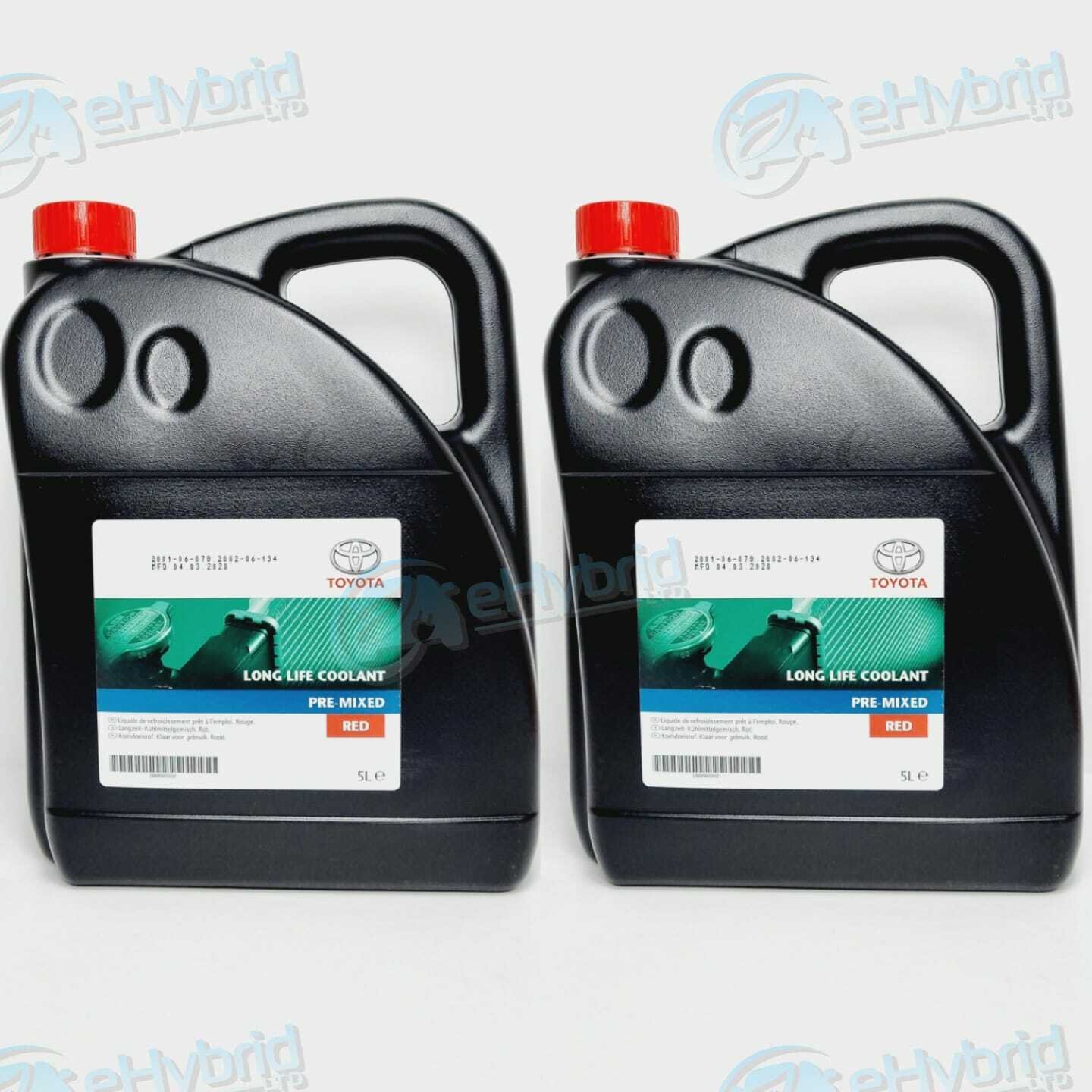 GENUINE LEXUS RED COOLANT ANTIFREEZE PRE MIXED READY LONG LIFE ENGINE ...